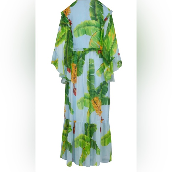 FARM Rio | Dresses | Nwt Farm Rio Fresh Bananas Maxi Dress | Poshmark